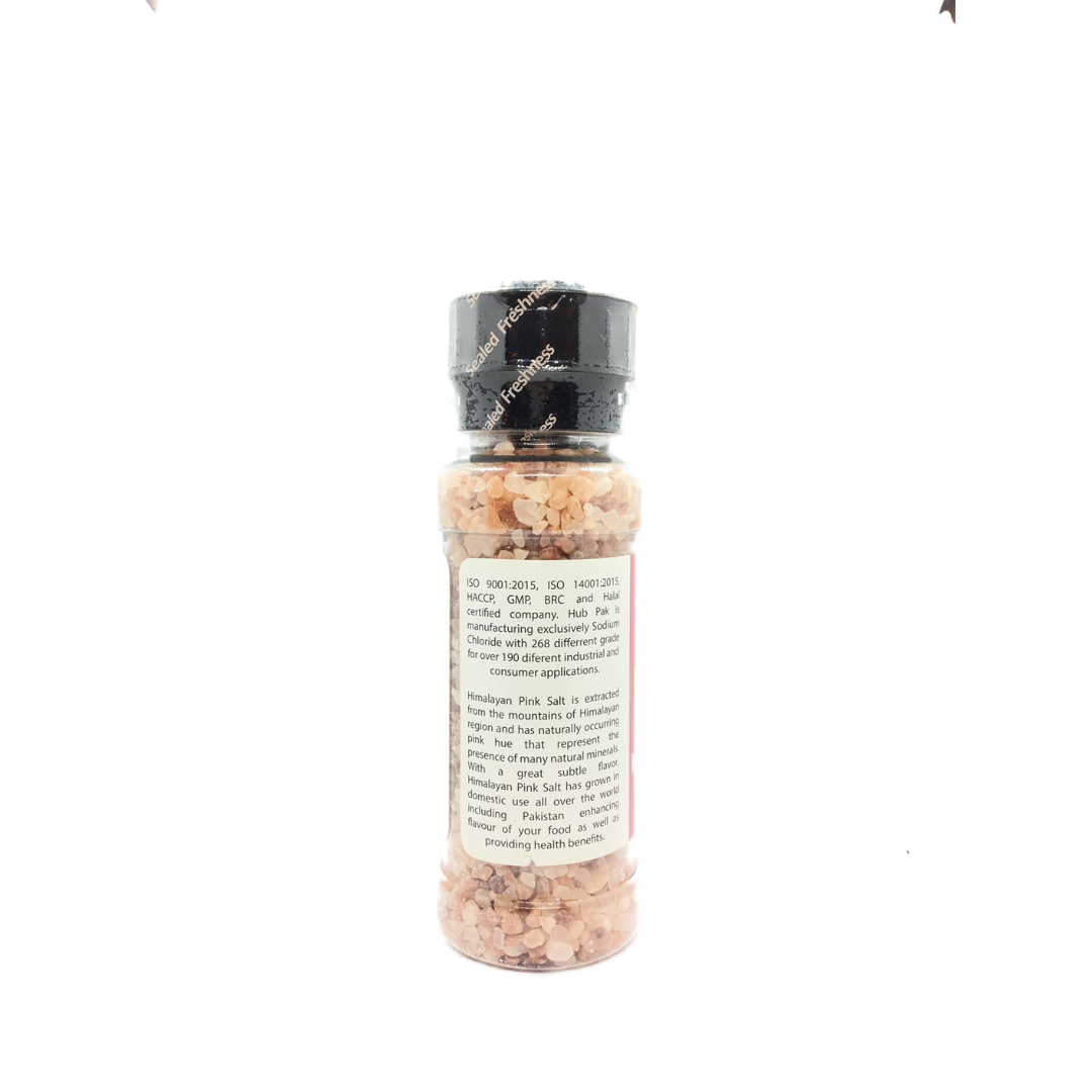 HubSalt Coarse Himalayan Pink Salt Grinder Bottle | Hubsalt eshop