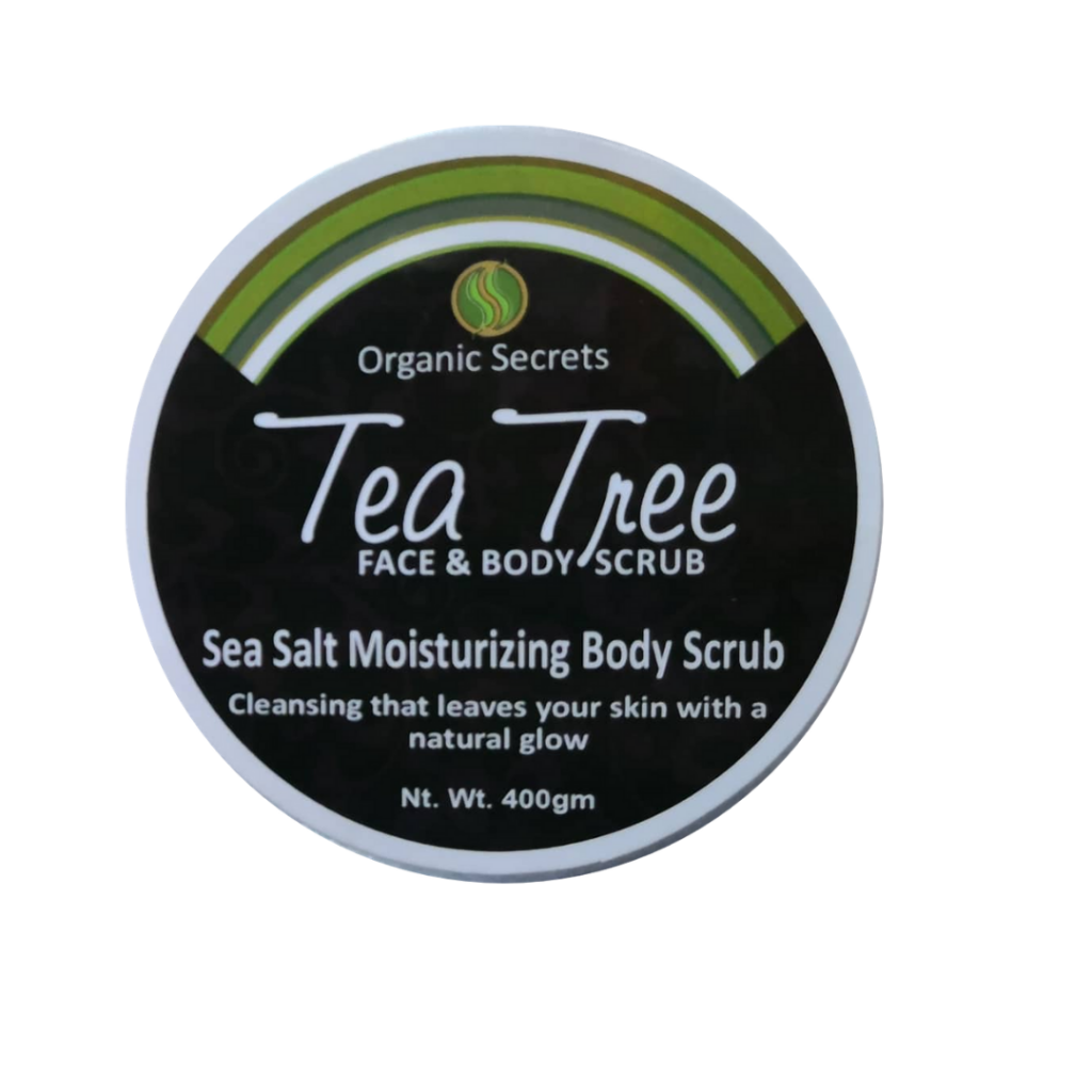 Tea Tree Face and Body Scrub | Arabian Sea Scrub | Hubsalt eShop